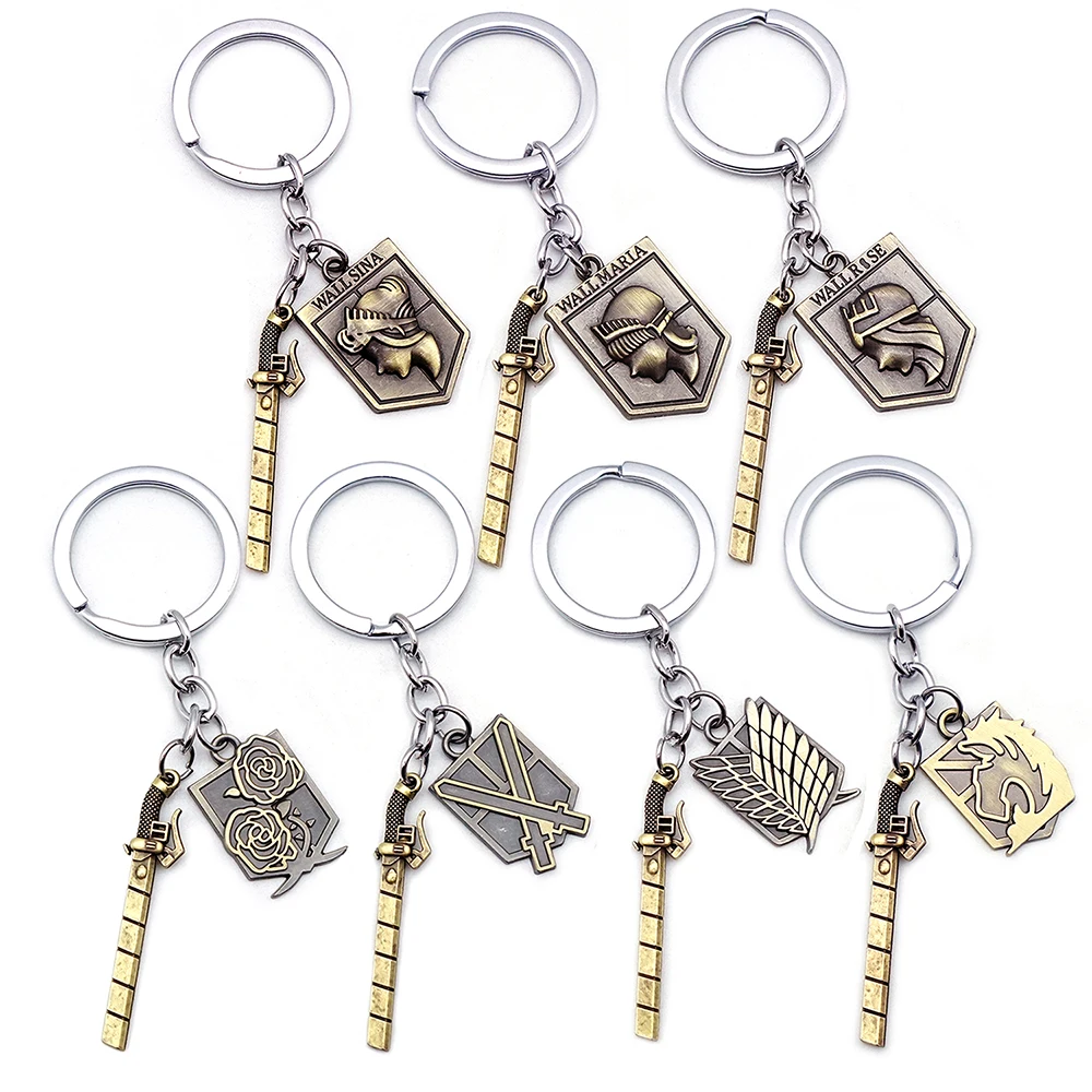 Anime-Attack-on-Titan-Keychain-Sword-Weapon-Key-Chain-Keyring-Men ...