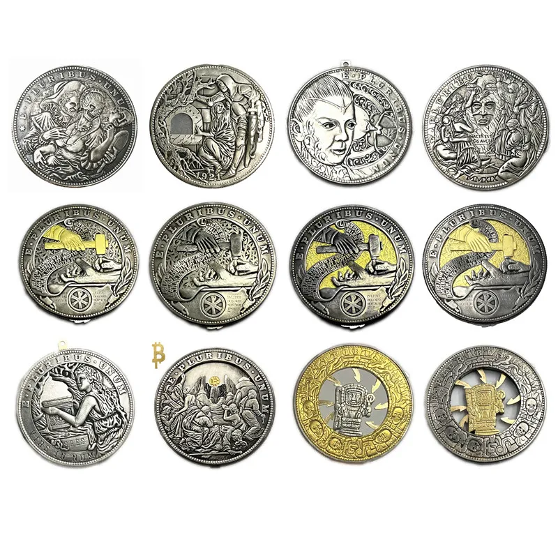 Rare-Roman-Booteen-Moving-Mechanism-Coin-13pcs-Different-Coins-For ...