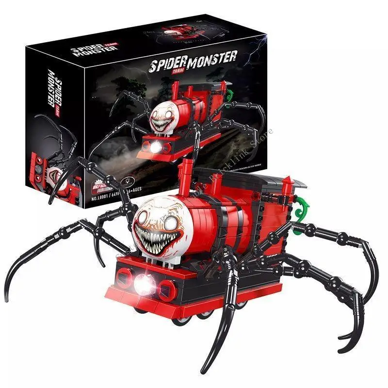 Bloques de construcción de Spider Monster Train Charles para adultos ...
