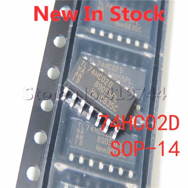 10PCS-LOT-74HC02-74HC02D-SN74HC02D-SMD-SOP-14-logic-chip-In-Stock-NEW ...