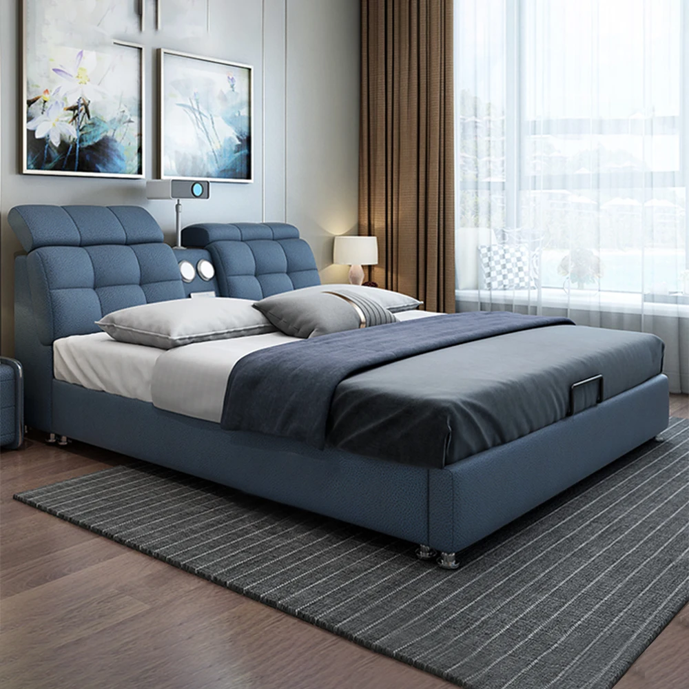 MINGDIBAO-Ultimate-Tech-Smart-Bed-Multifunctional-Bedframe-with-Genuine ...