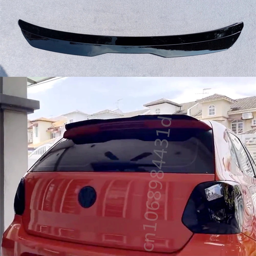 Rear Roof Spoiler For VW POLO MK5 GTI / R-LINE Lip Wing Spoiler For ...