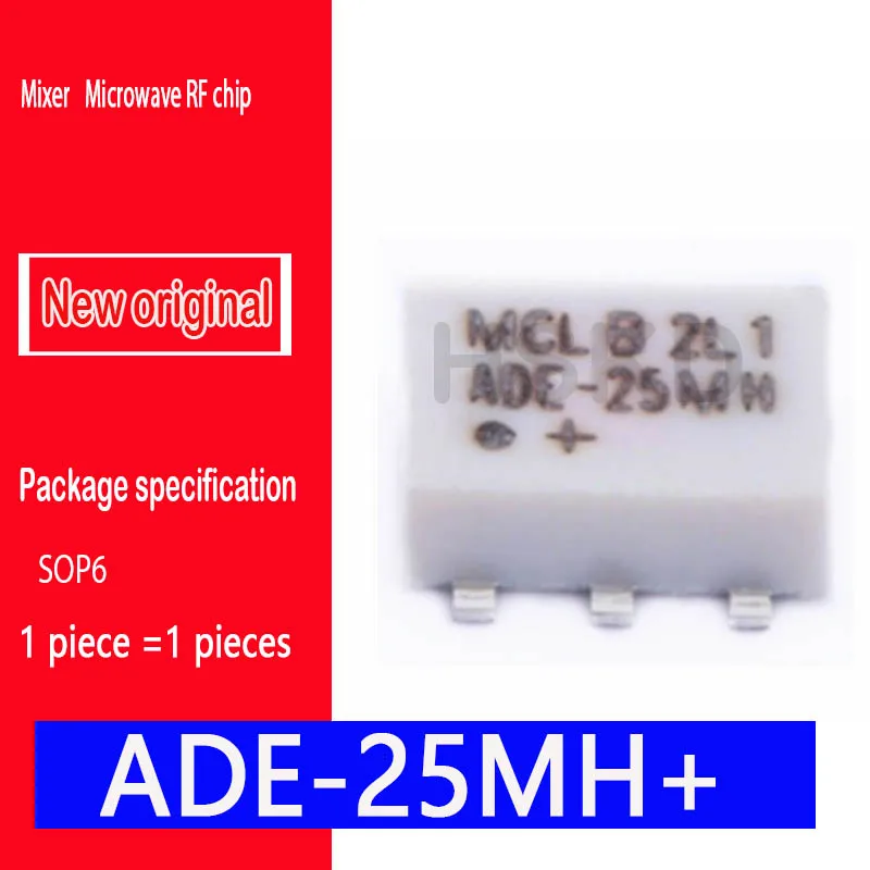 ADE 25MH + ADE 25MH 믹서 마이크로파 RF 패치, SOP 6, 오리지널 스팟, 5M 2.5G 주파수 믹서 ...