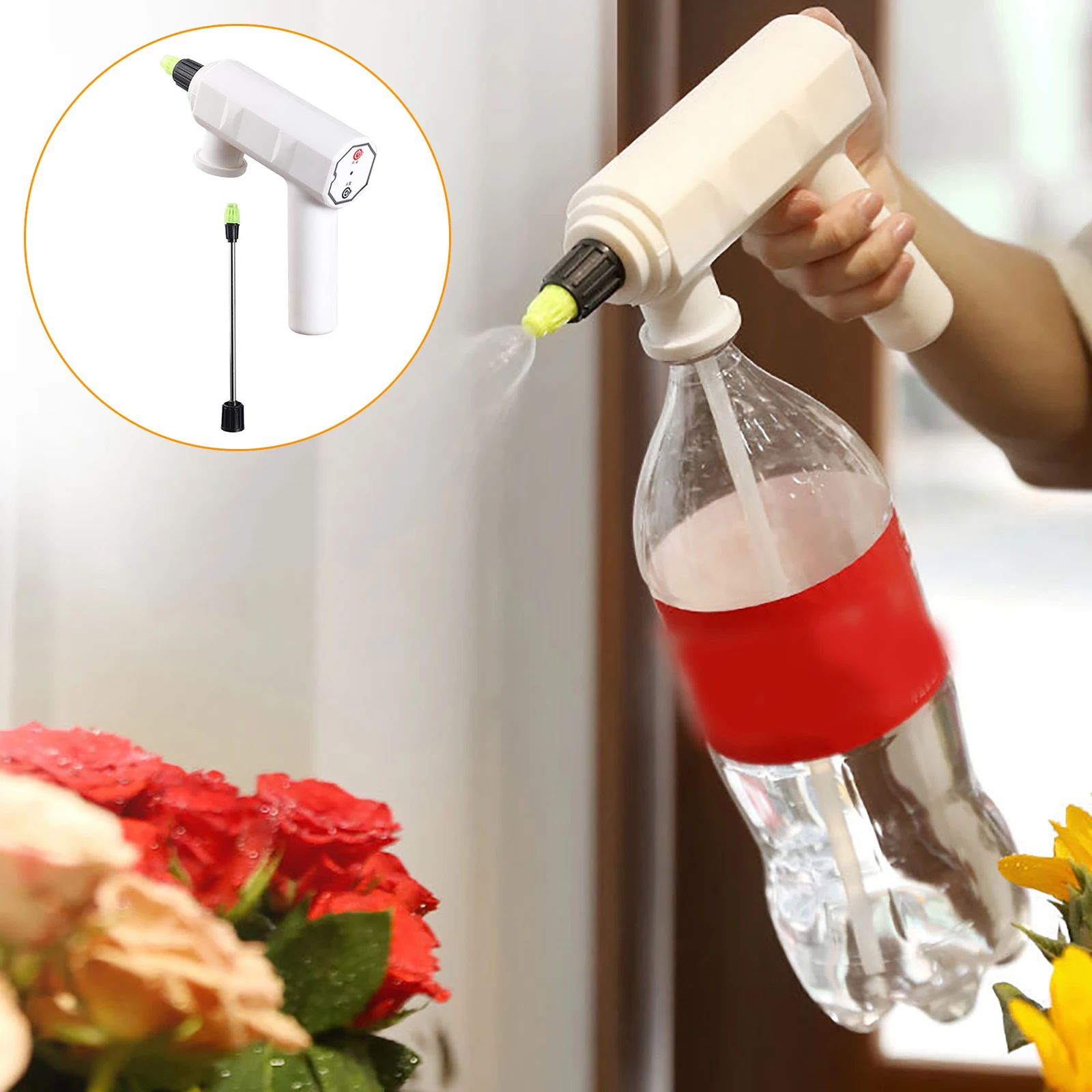 USB-rechargeable-Electric-Long-Nozzle-Spray-Can-Head-watering-flower ...
