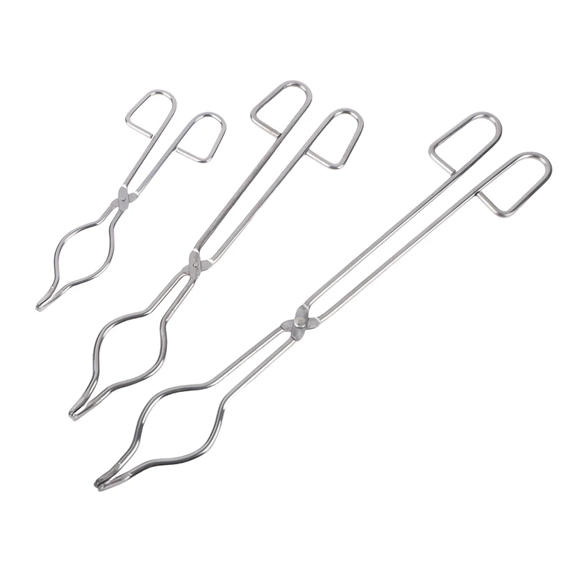 Professional Grade Stainless Steel Crucible Tongs Graphite Melting ...