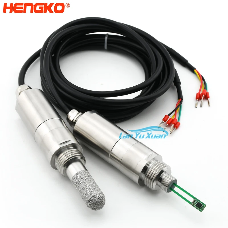 Sintered-Stainless-Steel-Dew-Point-Sensor-Probe-Temperature-and ...
