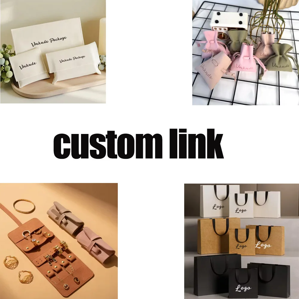 Personalized Logo Cosmetic Microfiber Packaging Bag Custom Link ...