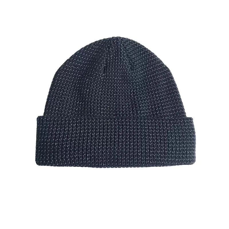 New-Reflective-Beanie-Hat-Women-Autumn-Winter-Cap-Fashion-Female-Bonnet ...