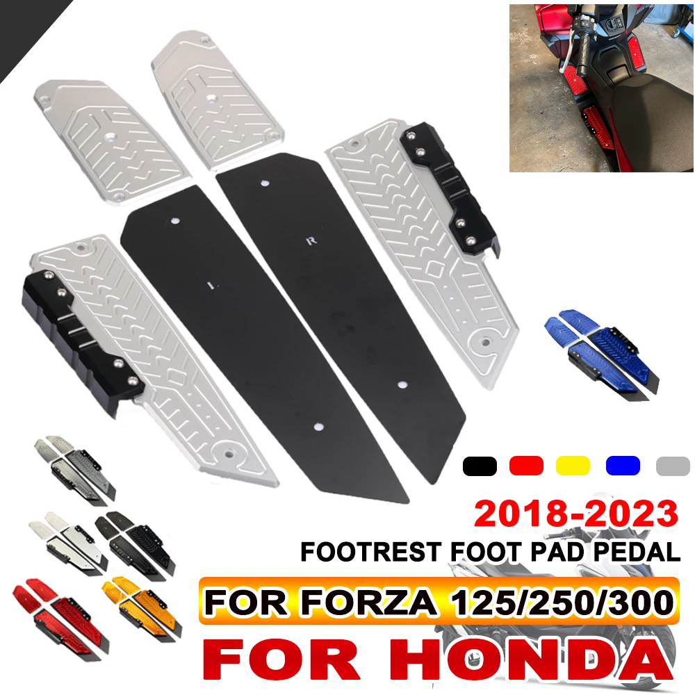 Motorcycle-Footrest-Foot-Pad-Pedal-Step-Footpad-For-Honda-FORZA125 ...