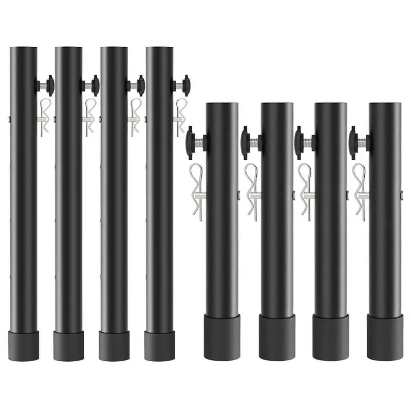 4 Pcs Folding Table ExtensionsTable Leg Extenders Foldable Desk Risers ...