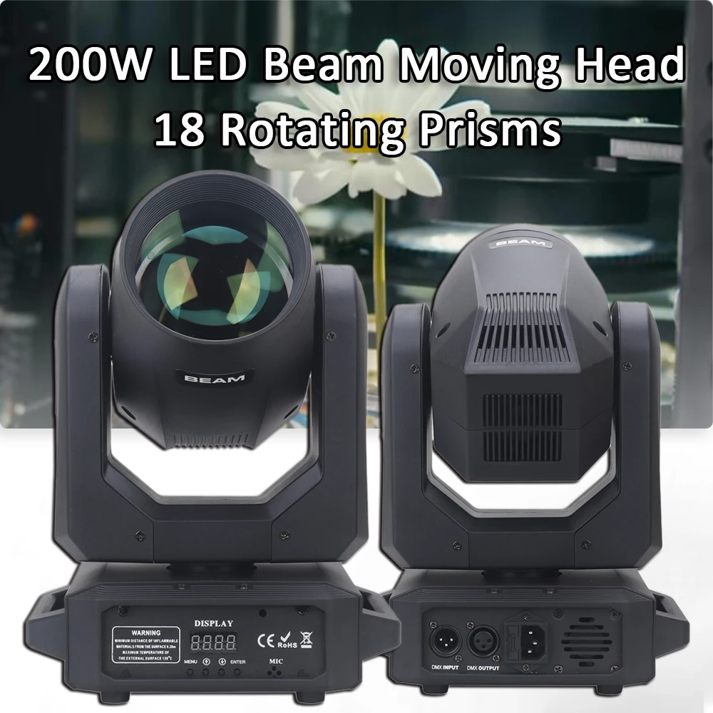200W-LED-Moving-Head-Light-Professional-Stage-Lighting-Effect-DMX-Beam ...