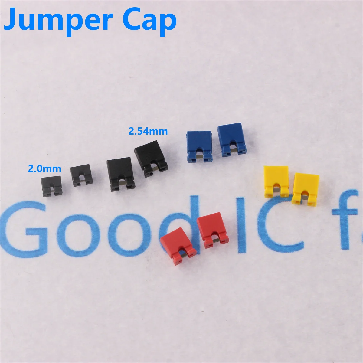 200PCS Pitch jumper shorted cap & Headers & Wire Housings 2.0MM 2.54MM ...