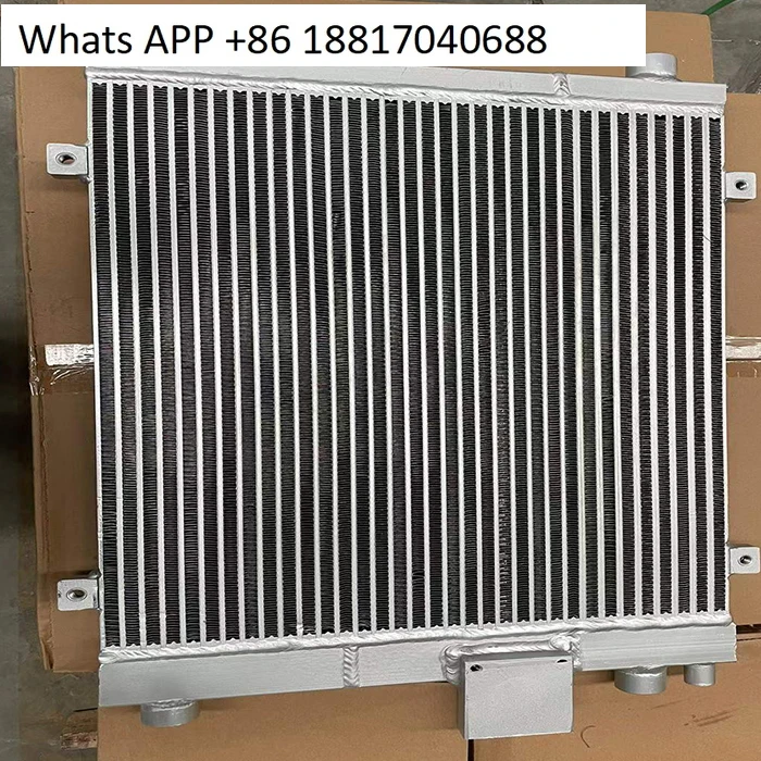 Air compressor radiator hydraulic oil cooler 7.5KW/11-15KW/22KW marine ...