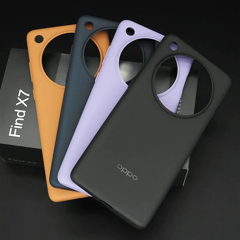 Original-Case-For-OPPO-Find-X7-X7-Ultra-Slim-Soft-Back-Case-Shockproof ...