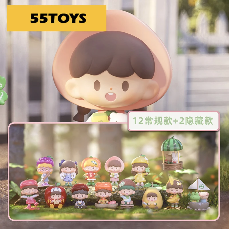 55TOYS Molinta Blessing for Fruits Series Mystery Blind Box Doll Kawaii ...