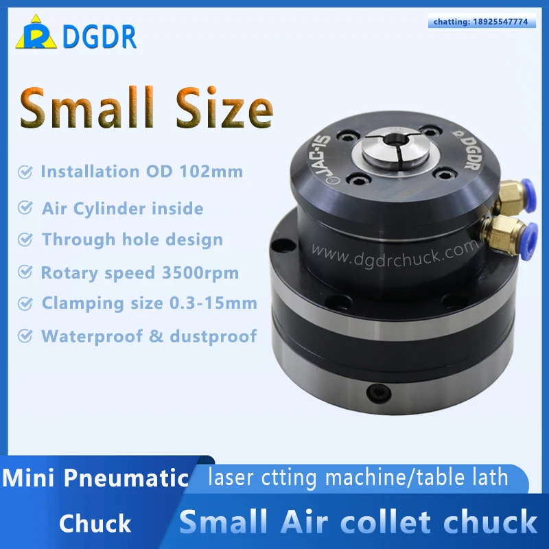 MIni-pneumatic-chuck-JAC-15-for-table-lath-small-rotary-chuck-for-laser ...