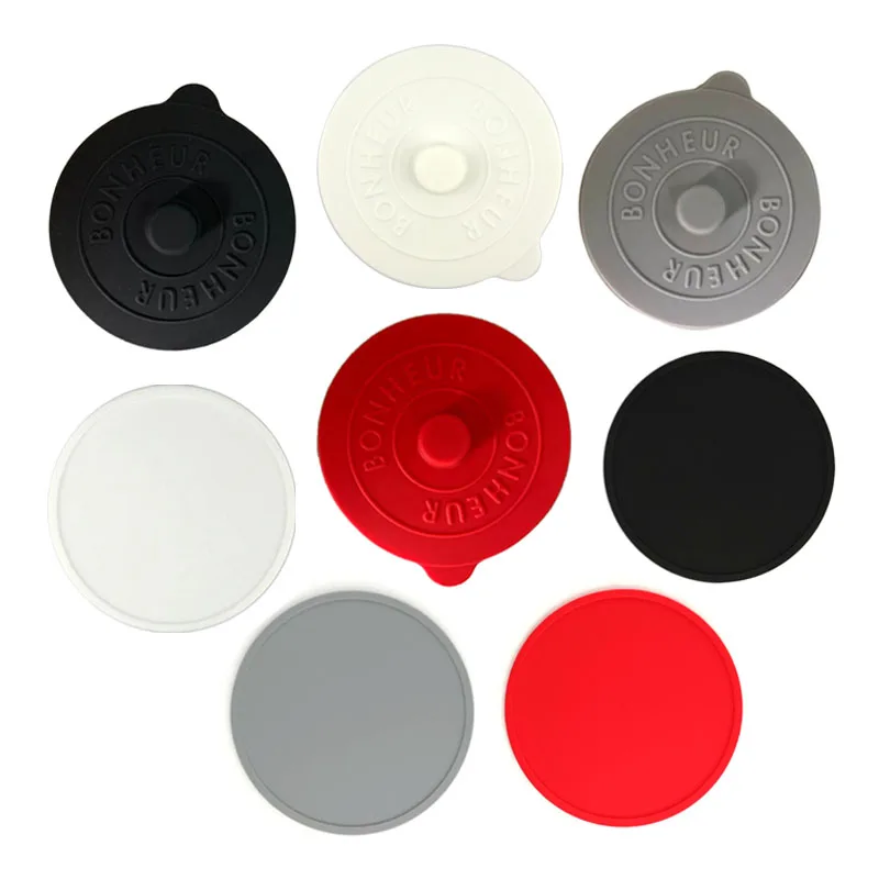 Silicone-Cover-and-Holder-Set-for-Mug-Glass-Cup-Cup-Lid-Coaster-for-Tea ...