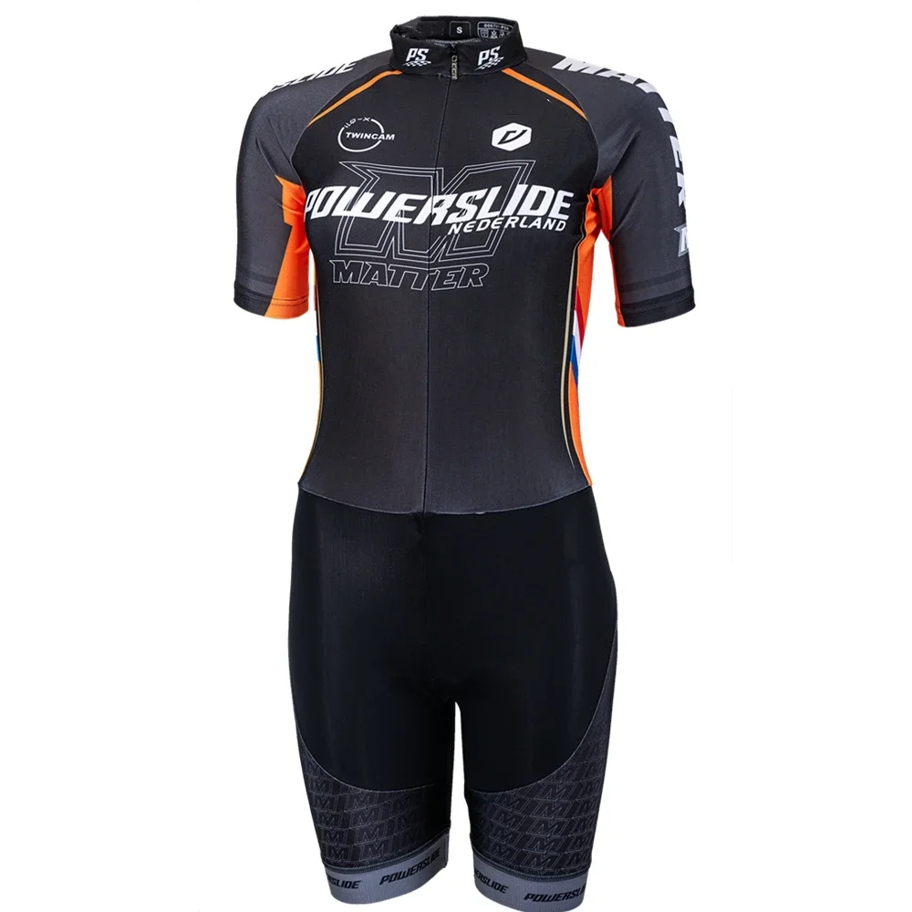 Powerline Speed Inline Roller Skinsuit Summer Men Team Running Suit ...