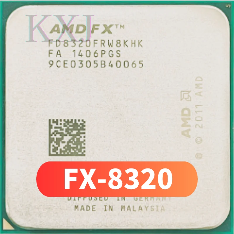 Procesador de ocho núcleos de CPU AMD fx-series FX-8320 FX 8320 3,5 GHz ...