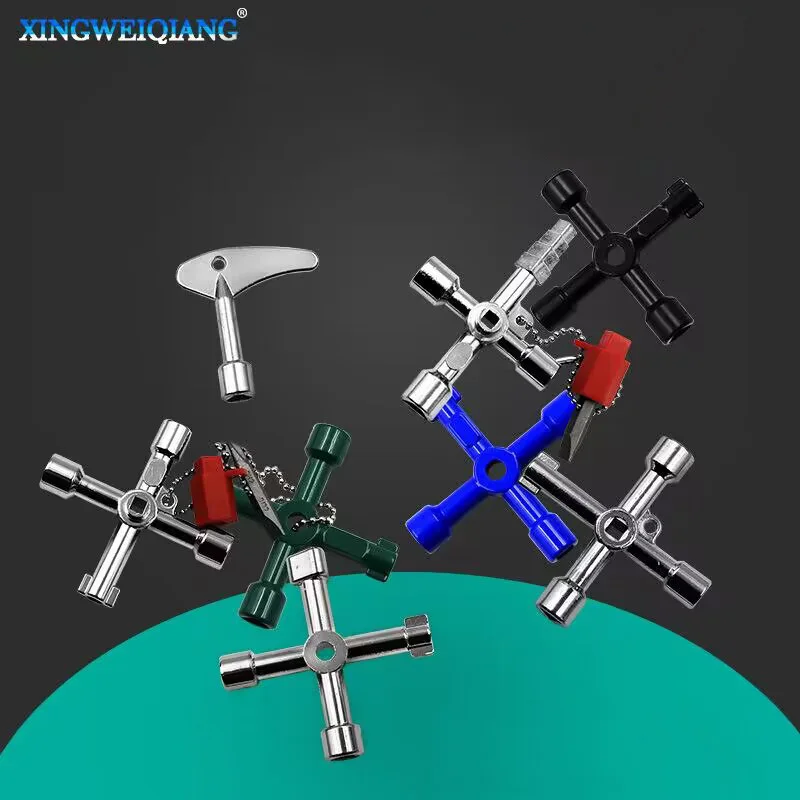 Cross-Key-Universal-Wrench-for-Train-Electrical-Elevator-Cabinet-Water ...