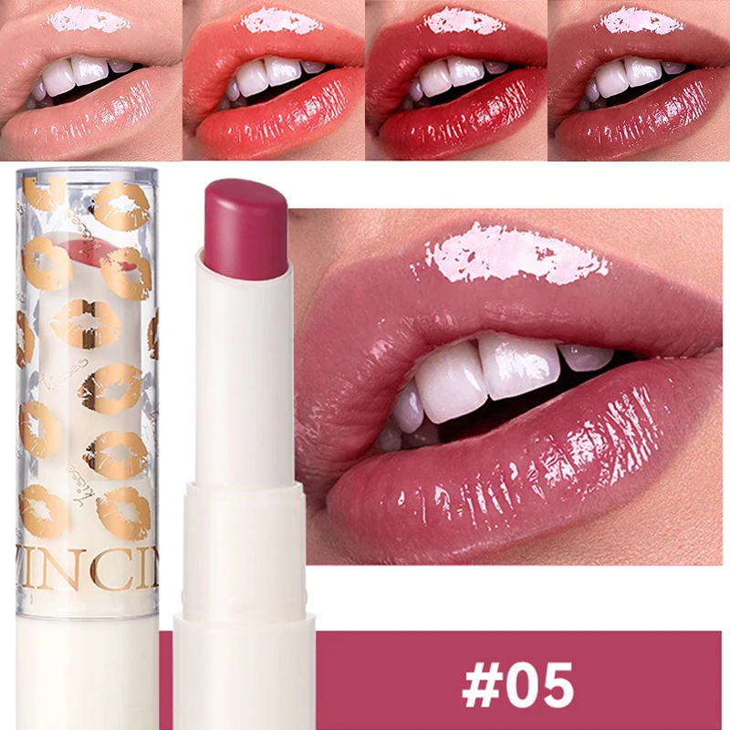 Tinted Lip Glaze Jelly Mirror Lipstick Fade Lip Lines Long Lasting ...