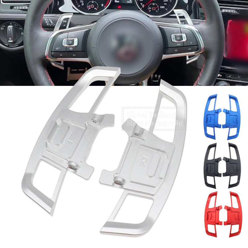 2Pcs-Car-Auto-Steering-Wheel-Paddle-Extend-Shifter-Metal-Shift-Gear ...