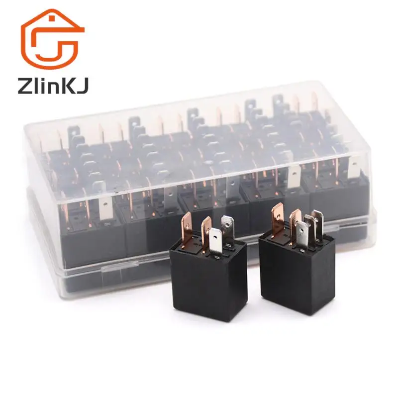 1pcs-Car-Relay-DC-12V-40A-Rated-Current-1NO-1NC-SPDT-4-5-Pins-Car ...