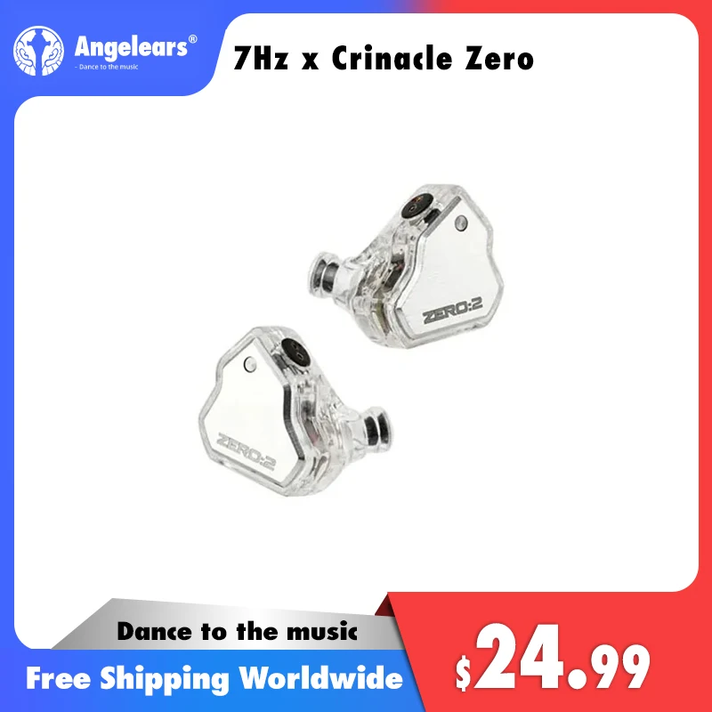 7Hz-x-Crinacle-Zero-2-Updated-10mm-Dynamic-Driver-IEM-Wired-Earbuds ...