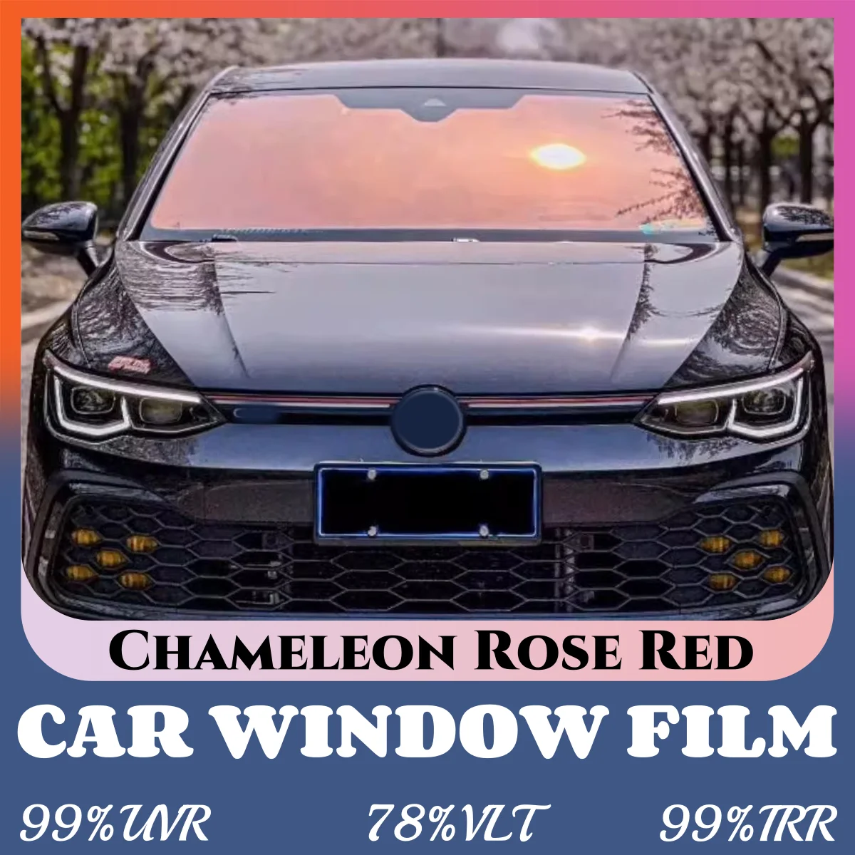 VLT78-IRR99-Red-Chameleon-Tint-Car-Window-Film-Windshield-Solar-Colored ...