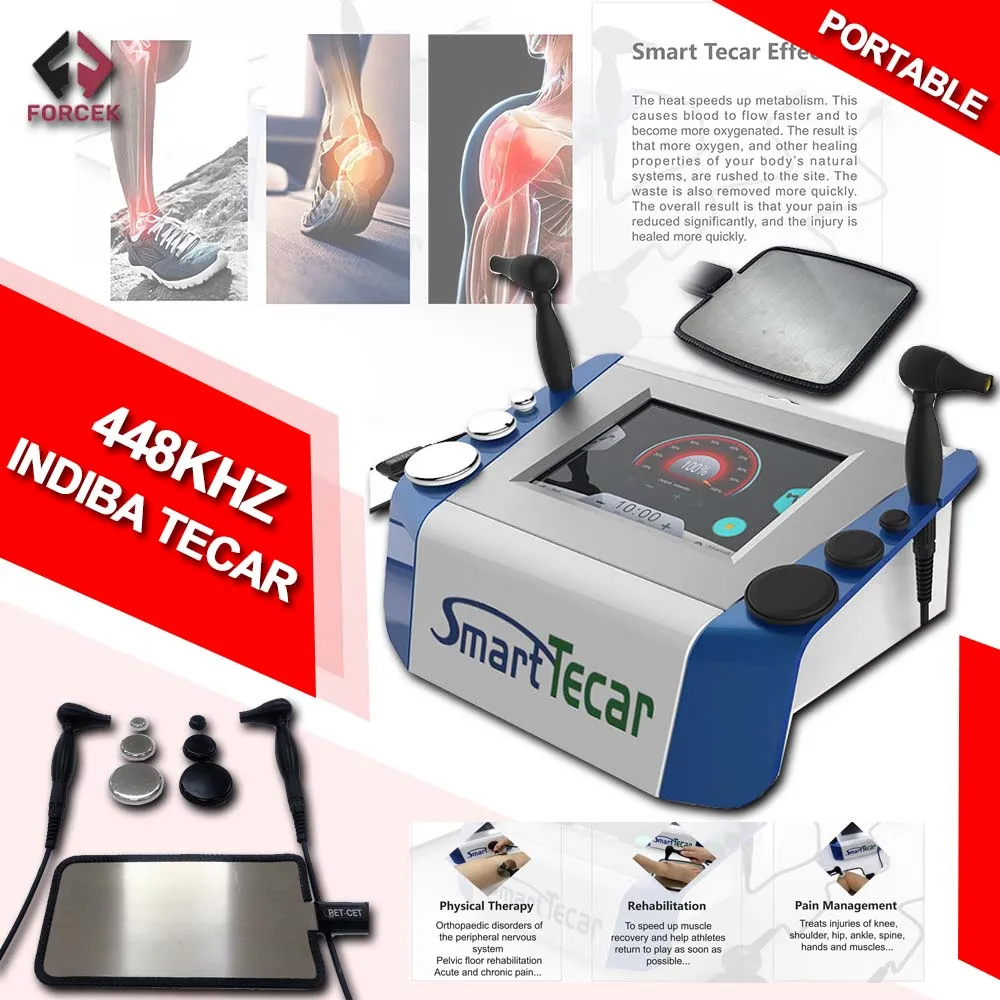 488KHZ-Portable-Smart-Tecar-Therapy-Diathermy-Machine-CET-RET-RF-Indiba ...