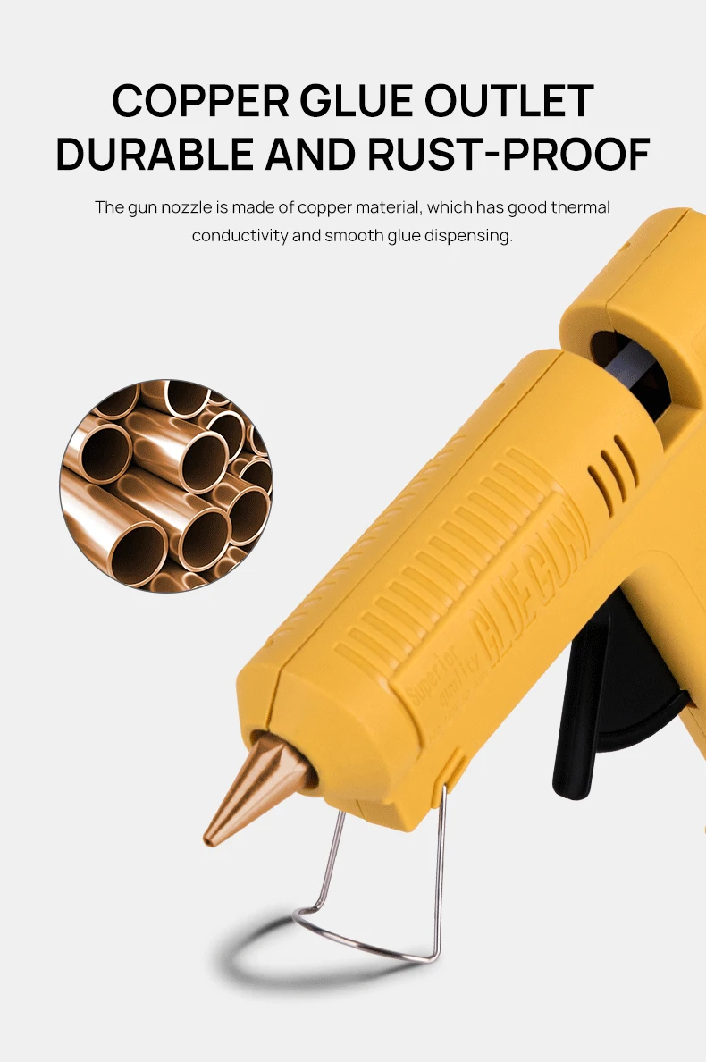 Hot Glue Gun Neilsen Full-Size 40W Electric Hot Melt Glue Gun ...