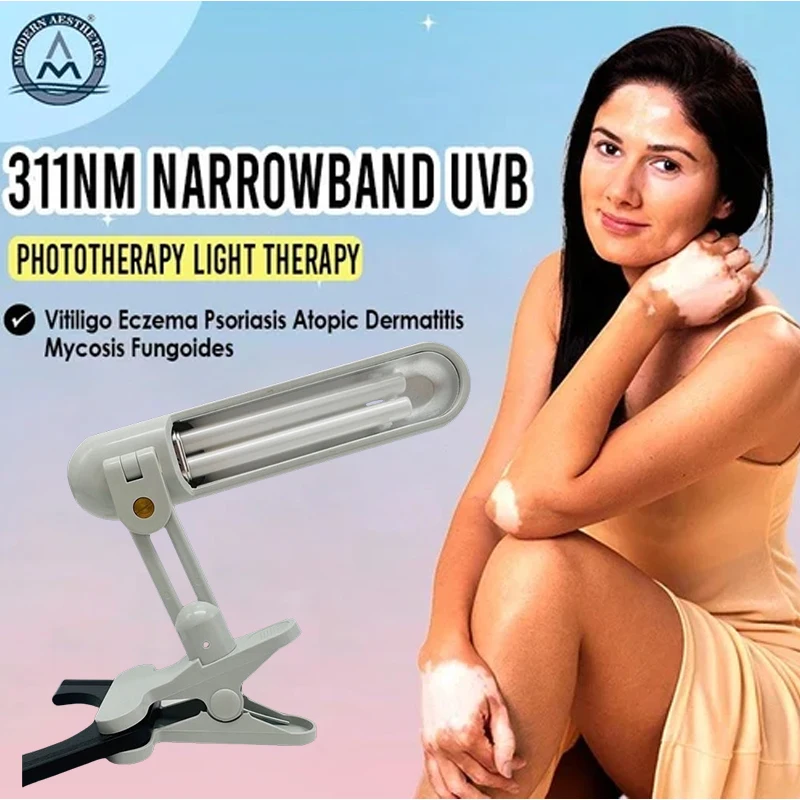 Narrow-spectrum-medium-wave-ultraviolet-light-therapy-lamp-308nm-wavelength-excimer-UVB311nm ...