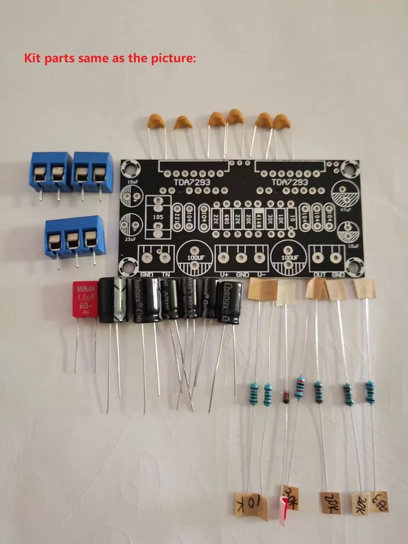 Diy Kits TDA7293 Mono Channel 170W Two Parallel Power Amplifier Board