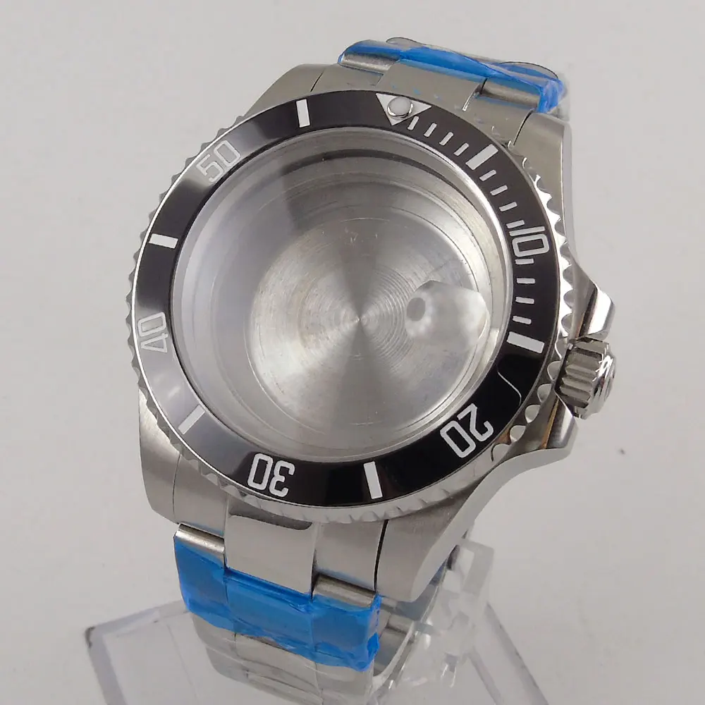 40mm 20atm Fit Nh35a Automatic Movement 316l Stainless Steel Watch Case ...
