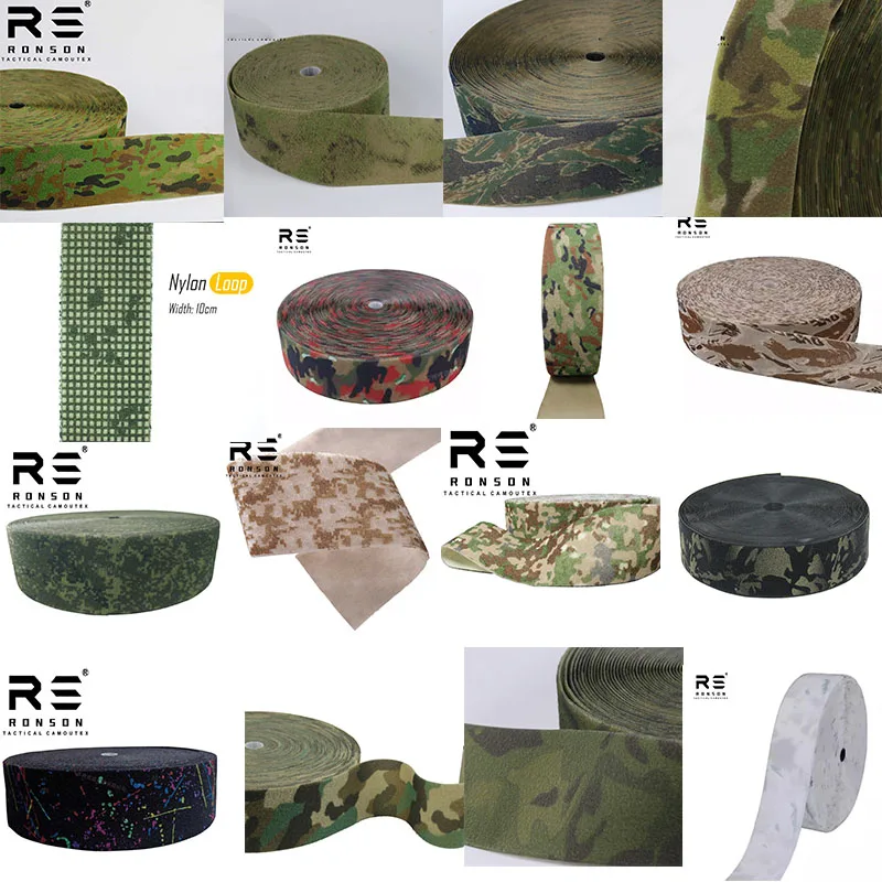 10cm Width 1M Length Loop Webbing Furry surface Ribbon MC MCBK MCAP ...