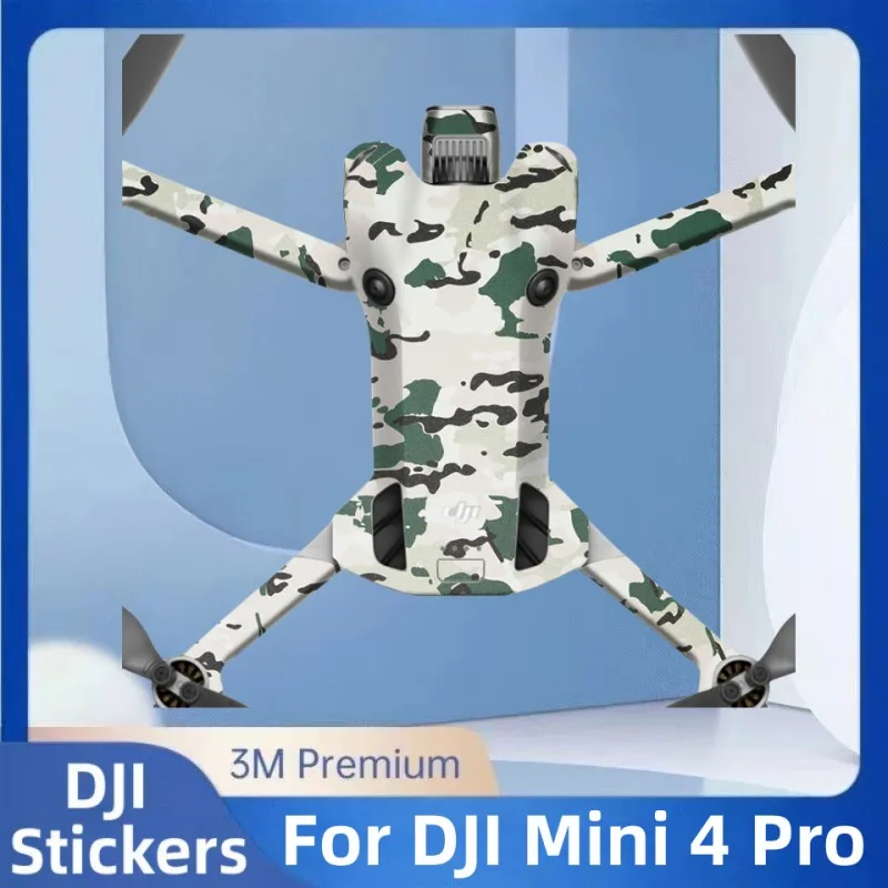 For-DJI-Mini-4-Pro-Decal-Skin-Camera-Drone-Sticker-Vinyl-Wrap-Anti ...