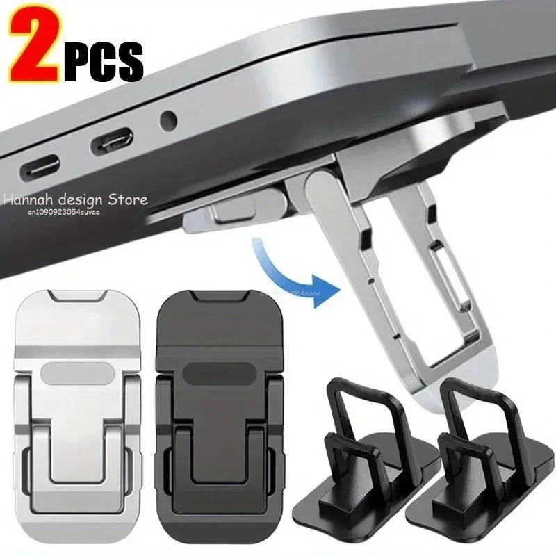 Laptop Stand Mini Portable Holder Foldable Nvisible Laptop Riser ...