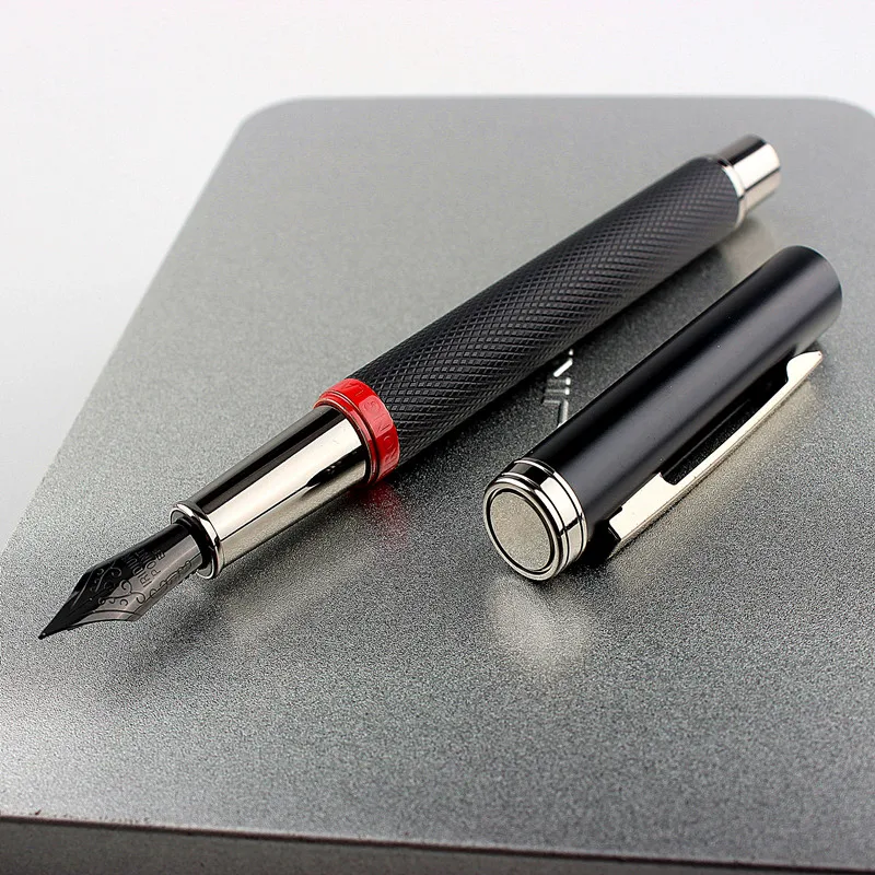 Luxury 500 Black Forest Fountain Pen Extremely Dark Titanium Black ...
