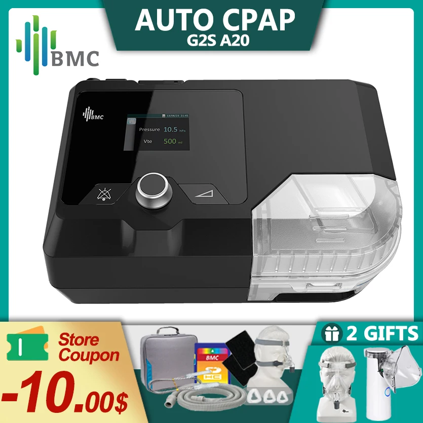 BMC-CPAP-Auto-CPAP-G2SC20-A20-Anti-snoring-Device-CPAP-Mask-Apnea-COPD ...
