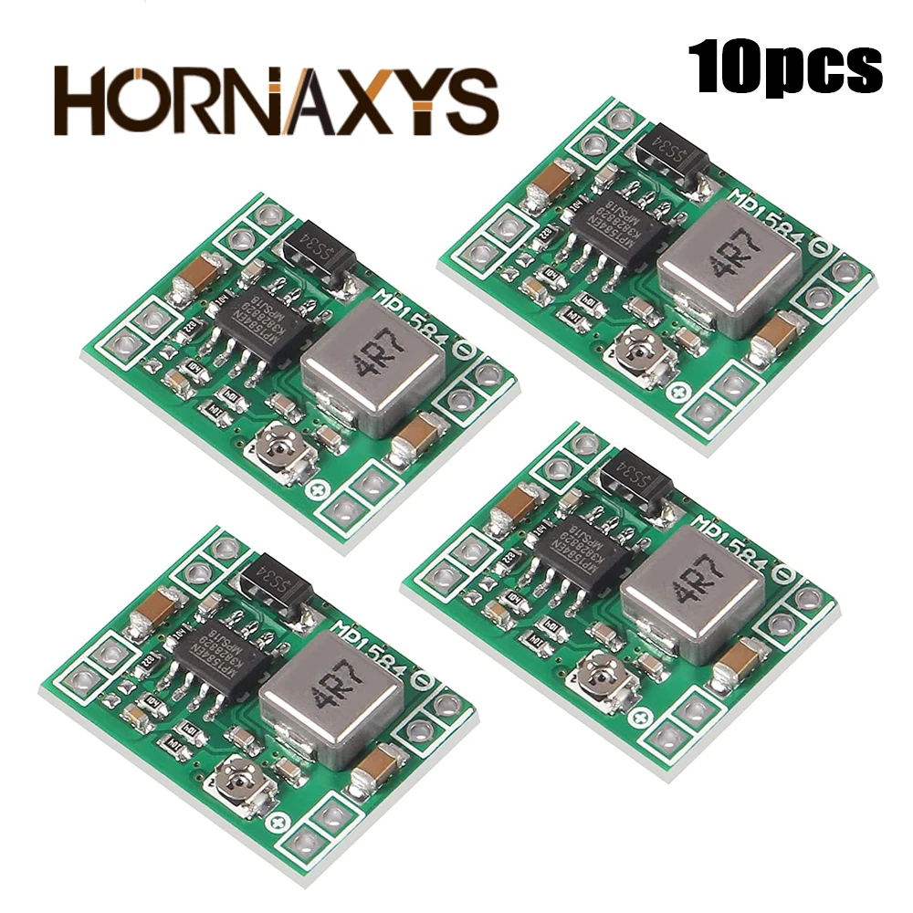 10PCS MP1584 DC-DC Step Down Power Supply Module MP1584EN 3A Adjustable ...