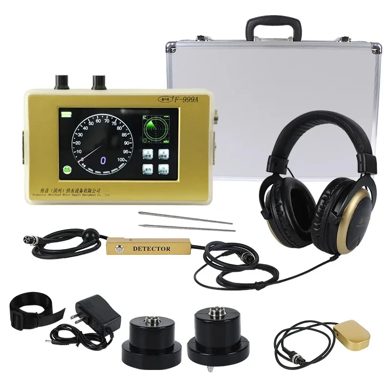 F999A Precision Indoor and Underground Pipe Leak Detector Machine Floor ...