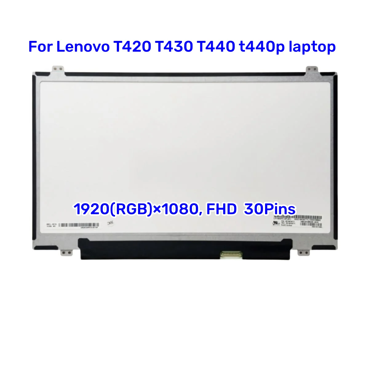 14 Inch IPS 1920*1080 HD Laptop LCD Screen for Lenovo T420 T430 T440 ...