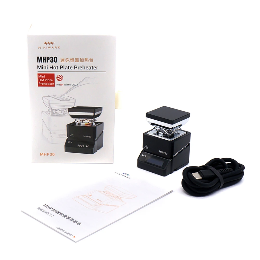Miniware-MHP30-Mini-Hot-Plate-Preheater-30-30mm-Heating-Area-Constant ...