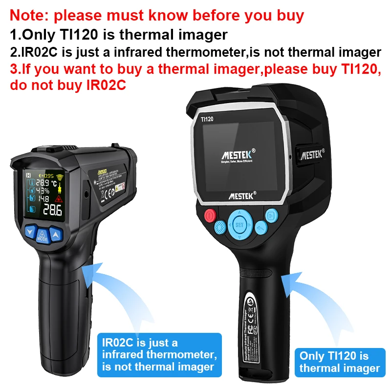 Mestek-TI120-Infrared-Thermal-Imager-PCB-Circuit-Industrial-Testing ...