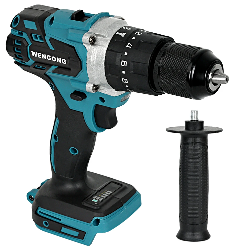 18V-13mm-Brushless-Cordless-Impact-Drill-Rechargeable-Electric ...