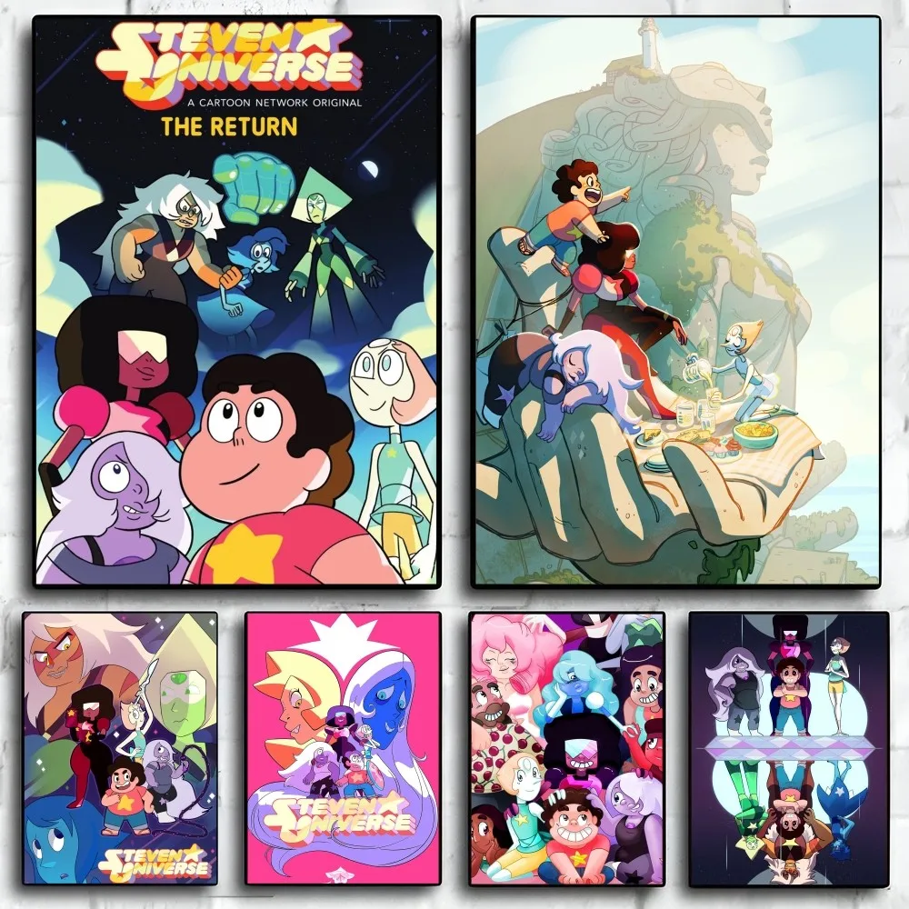 1PC-Cartoon-Network-Steven-Universe-Poster-Self-adhesive-Art-Waterproof ...