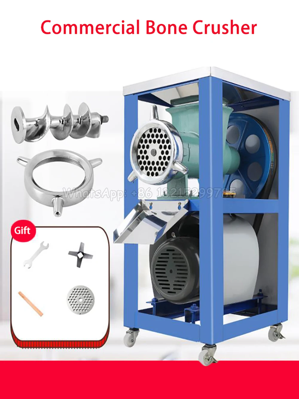 Professional-32-Industrial-Commercial-Electric-Duck-Chicken-Fish-Bone ...