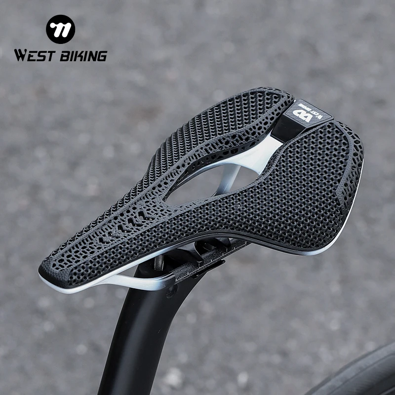 WEST-BIKING-asiento-de-bicicleta-de-carretera-con-estampado-3D-sill-n ...