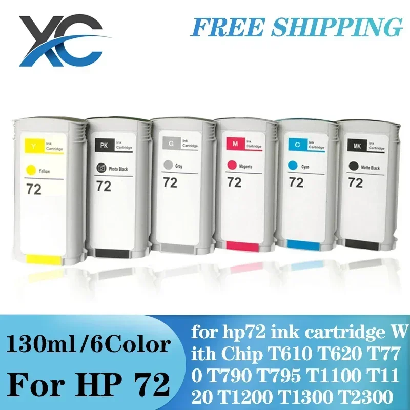 Suitable-for-HP-72-Ink-Cartridge-for-hp72-ink-cartridge-With-Chip-T610 ...