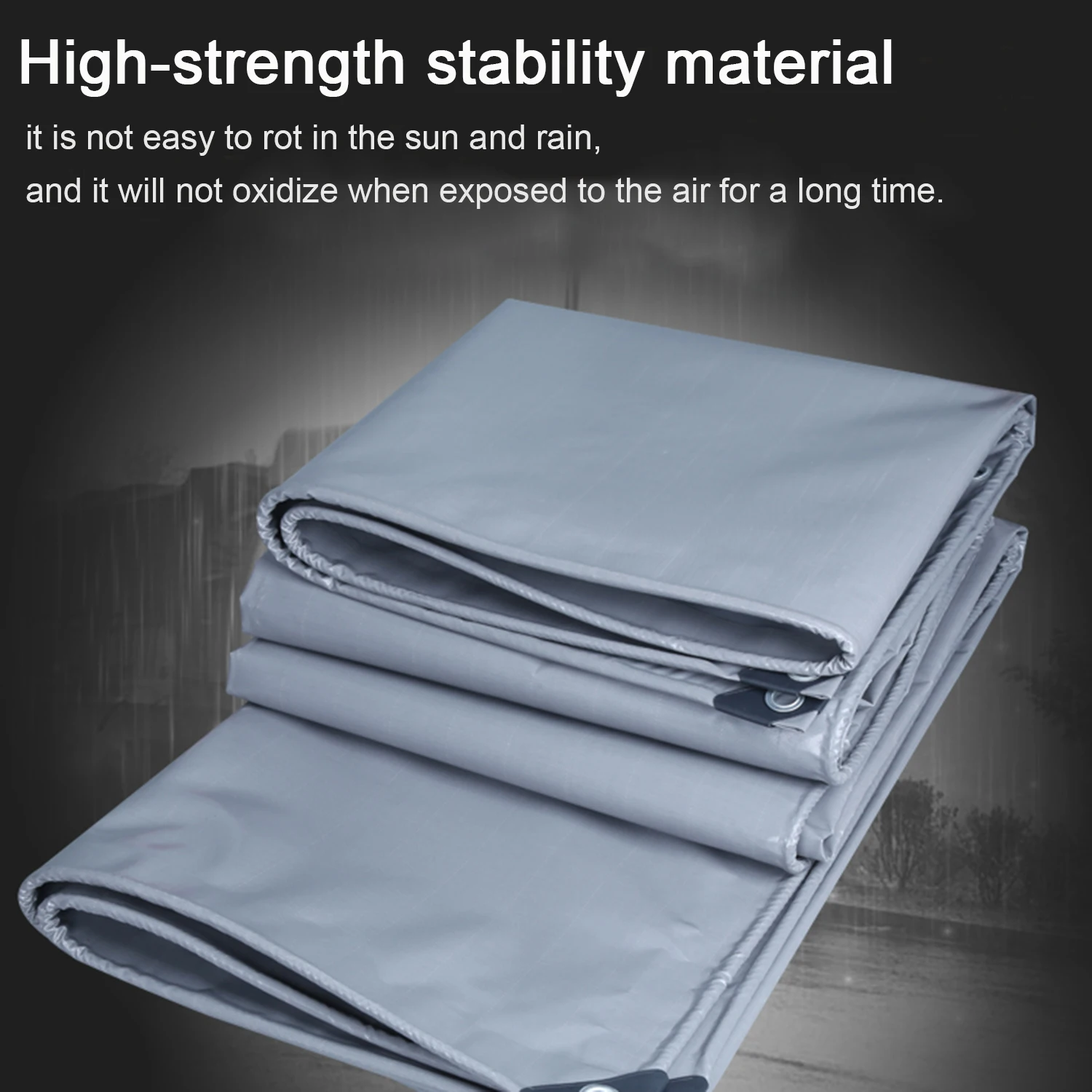 Heavy-Duty-Tarp-Waterproof-Plastic-Poly-16Mil-Thick-Tarpaulin-w-Metal ...